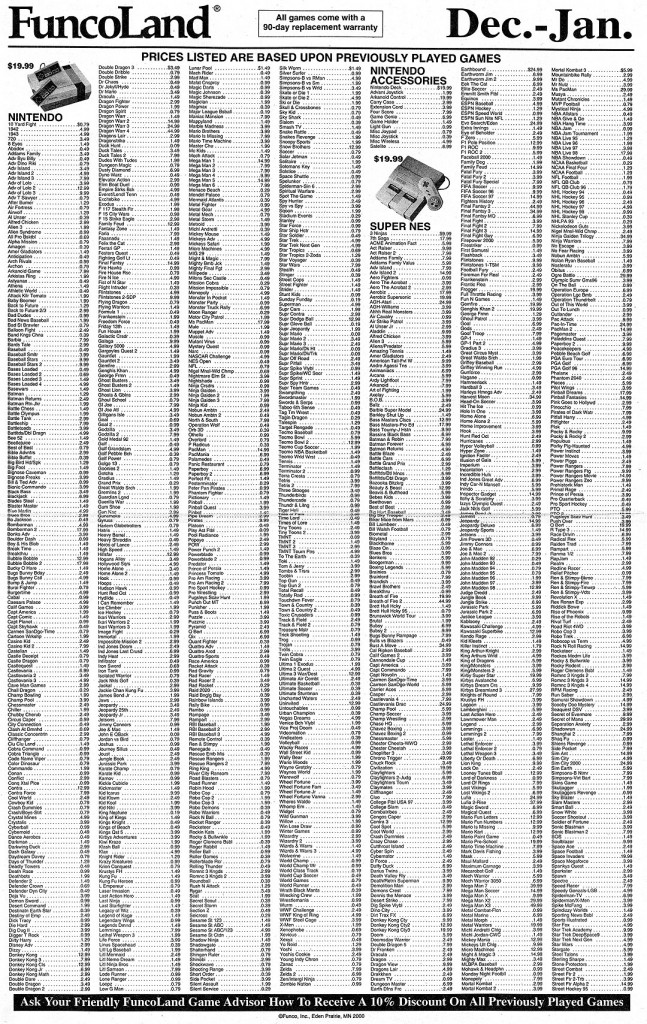 Funcoland: The Place For Frugal Gamers in the 90s -Action Economics