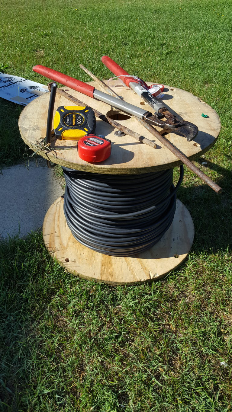 How I Ran Electricity To My Pole Barn 100 Amps! -Action Economics